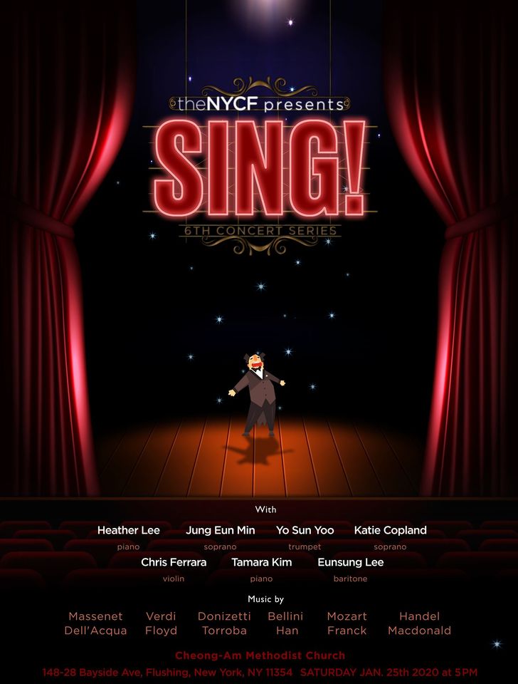 TNYCF: SING! 6th Concert Series – Eunsung Lee